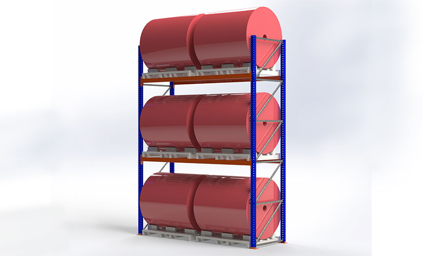 Buy Heavy-Duty Roll Storage Racking Systems in India